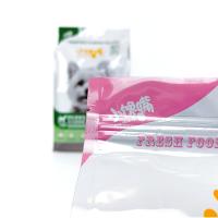 China Custom Packaging Flat Bottom Side Gusset Bag Reusable Pet Food Packaging Stand-up Zipper Bags for 1.5kg Dog&Cat Food for sale