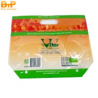 China Custom Printed Logo Frozen Food Anti fogging Fresh Plastic Zipper Fruits Vegetables Food Packaging Bag For Grape Apple Cherry for sale