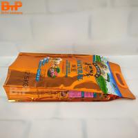 China BTP PACK 10kg 20kg Custom Plastic Bags Side Gusset Bag Dog Food Packaging Pet Food Packaging Bag Pouch for sale