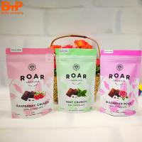 China Customized Stand up Maylar Pouch Packaging Seal Zipper Bags for Biscuit Chocolate Dry Food Candy and Dry Fruit for sale