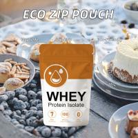 China Custom Printed Digital Kraft Paper Packaging Pouch Moisture Proof Smell Proof Ziplock Whey Milk Powder Stand up Mylar Bag for sale