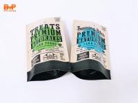 China Eco-Friendly Paper Food Packaging Bags Biodegradable Kraft Paper Pouch Stand up Plastic Bag for Coffee Beans Storage Mylar Bags for sale