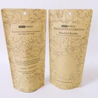 China Food Snacks Packaging Compostable Package Zipper Bag Biodegradable Materials Plastic Bags PLA Paper Pouch Bag Ecofriendly Material Packaging Printing Offset Printing for sale