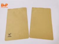 China Bio Pla  Pouch Bag Biodegradable Stand up Pouch Kraft Paper Compostable Package Zipper Bag Food Packaging Flat Bottom Pouch for sale