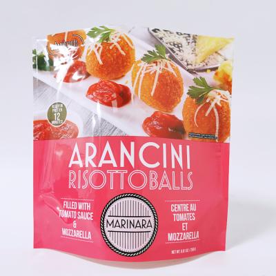 China Recycle PE Bags Plastic Packaging Pouch Stand up Bag for Food Snack Beef Jerky Meat Package  Sealing Pouch for sale