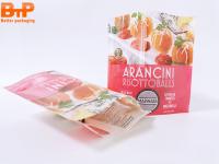 China Recycle PE Bags Plastic Packaging Pouch Stand up Bag for Food Snack Beef Jerky Meat Package  Sealing Pouch for sale