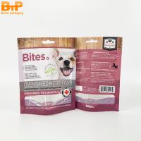 China Custom Sizes and Logo Recyclable PE Pouch Stand up Zipper Packaging Bags Resealable Doypack for Pet Dog Cat Snack Treats for sale