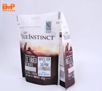 China Laminated Material Stand up Food Plastic Bag with Own logo Printing for Pet Cat Food Packaging Zipper Mylar 3.5g Bags for sale