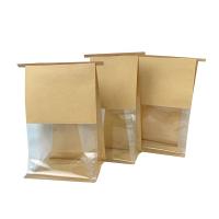 China Tin Tie Toast Bag   Full Recyclable Packaging Bag Biodegradable Bread  Bags Manufacturers Can Customize Patterns Size for sale