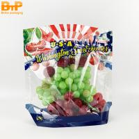 China Custom Printed Handle Stand-up Zipper Bags for Fresh Fruits & Vegetables, Fully Recyclable Material PP Bag for sale
