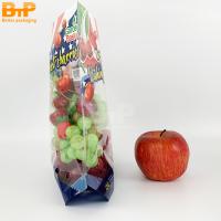 China Custom Printed Handle Stand-up Zipper Bags for Fresh Fruits & Vegetables, Fully Recyclable Material PP Bag for sale