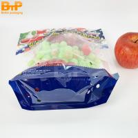 China Custom Printed Handle Stand-up Zipper Bags for Fresh Fruits & Vegetables, Fully Recyclable Material PP Bag for sale