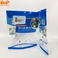 China Custom logo Printed Fruit Food Packaging Bag Fresh  Vegetable  Standing up Pouch of pp Recycle Plastic Bags for sale