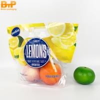 China BOPP Anti Fog Plastic Packaging Bags Pouches Transparent With Custom Printing Logo for Fresh Fruit Vegetables Lettuce Salad for sale