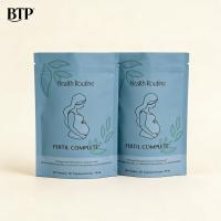 China Low MOQ Food Grade Digital  Printed PE Matt Smell Proof Sealable Snack Bag Custom Aluminum Foil Mylar Stand up Pouch with Zipper for sale