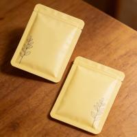 China MOQ 100pcs Custom Printed PE Moisture Proof  Coffee Drip Bag Food Grade Three Sided Sealing Pouch for Single Serve Coffee for sale