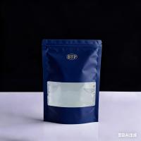 China Custom 100pcs Resealable PE Stand up Pouch with Window Zipper Digital Printing Baby Food Plantain Chips Packaging Bag for sale