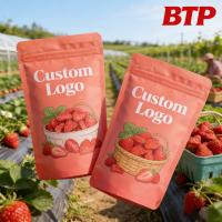 China Multi-Flavor Snack Stand up Pouch with PE Plastic Reusable Resealable Zipper Custom Logo Branding Food Grade Material for sale