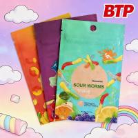 China MOQ 100pcs Child Resistant Disposable Gummy Pouch Smell Proof Zipper Bag Custom Printed Packaging Security Bopp for Edibles for sale