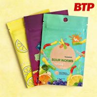 China MOQ 100pcs Child Resistant Disposable Gummy Pouch Smell Proof Zipper Bag Custom Printed Packaging Security Bopp for Edibles for sale