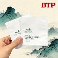 China Custom Gravure Printed PE Disposable Tea Plastic Bag Pouches Food Grade Individual Packaging for White Tea and Herbal Teas for sale