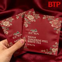 China Custom Gravure Printed PE Disposable Tea Plastic Bag Pouches Food Grade Individual Packaging for White Tea and Herbal Teas for sale