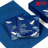 China Custom Gravure Printed PE Disposable Tea Plastic Bag Pouches Food Grade Individual Packaging for White Tea and Herbal Teas for sale