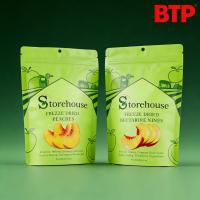 China MOQ 100pcs Resealable Eco-Friendly PE Stand up Pouch with Hang Hole Food Grade Zipper Bag for Snacks Custom Logo Option for sale