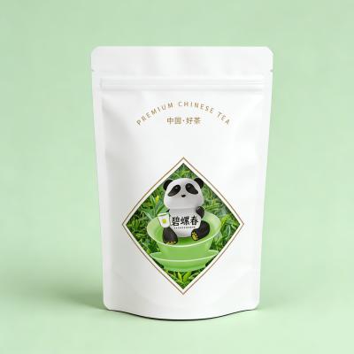 China MOQ 100pcs Custom Luxury Gold Foil Accent Matte Heat Seal Food Grade Tea Pouch High for Airtight for Premium Gift Tea Packaging for sale