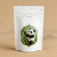 China MOQ 100pcs Custom Luxury Gold Foil Accent Matte Heat Seal Food Grade Tea Pouch High for Airtight for Premium Gift Tea Packaging for sale