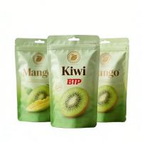 China Custom Stand-Up Pouch for Dried Fruit Snacks Hang Hole Re-sealable Zipper Airtight Food-Grade Packaging BOPP/VMPET/PE Material for sale