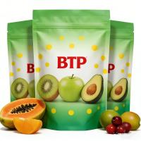 China Custom Digital Printed PE Stand-Up Pouch with Resealable Zipper Smell Proof Airtight for Freeze-Dried Fruit Snacks Packaging for sale