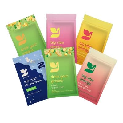 China Low MOQ Zipper Bag Heat Seal Custom Color Matte Finish PE Material Gravure Printing Disposable for Small Batch Product Packaging for sale