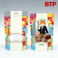 China Custom Logo Printed PE Stand up Pouches with Ziplock Resealable for Potato Chips and Nuts Packaging (Food Grade Disposable) for sale