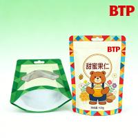 China Custom Logo Printed PE Stand up Pouches with Ziplock Resealable for Potato Chips and Nuts Packaging (Food Grade Disposable) for sale