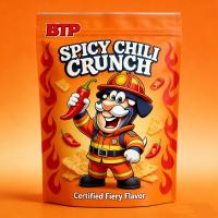 China MOQ 100pcs Food Grade PE Stand up Pouches with Freshness Lock for and Custom Artwork for Baby Food & Milk Packaging for sale