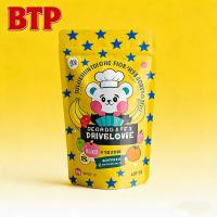China Custom Printed Heat Seal Smell Proof Stand up Resealable Recyclable PE Plastic Bags Matte Finish Snack Packaging Custom Logo for sale