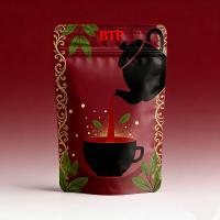 China Durable Food Grade PE Moisture Proof Airtight Pouches Luxury Print Resealable Zipper Stand Bags Organic Tea Storage Freshness for sale