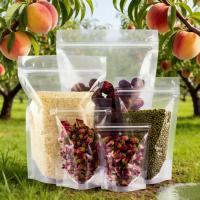 China Quad Seal Stand up Ziplock Plastic Bag Square Bottom for Baby Food Potato Chips Pet Food and Sugar Packaging Made From CPP for sale