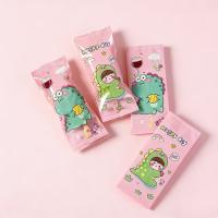 China Low MOQ Middle Gusset Packaging Stocked Plastic OPP Bag Food Grade Packaging for Chocolate Bar Lolly Popsicle Ice Cream Pizza for sale
