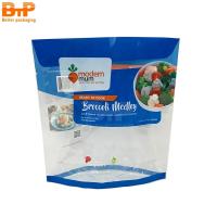 China Customized Plastic Stand Up Food Storage Bags With Zipper, Plastic Produce Bags For Vegetable Fruits, Bread for sale