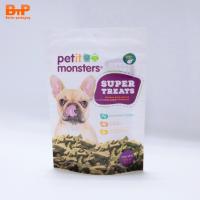 China Custom 250g/500g/1kg/1.5kg/2.5kg Reusable Zipper Plastic Stand up Pouch Pet Cat Dog Food Packaging Bags for sale