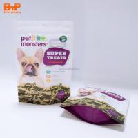 China Custom 250g/500g/1kg/1.5kg/2.5kg Reusable Zipper Plastic Stand up Pouch Pet Cat Dog Food Packaging Bags for sale