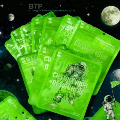 China Customized 1000pcs Low MOQ Moisture Proof Mylar Bags for Baby Food Chewing Gum Pizza Stand Pouch 0.1mm Thick Zipper Top Custom for sale