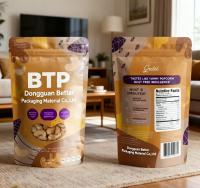China PE PET & CPP Stand-up Packaging Bags with Zipper Composite Window Vacuum Plastic Bag for Nuts for Storage and Preservation for sale