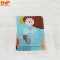 China Gusseted Bags with Window Food-grade Material Storage Display  Heat Seal Plastic Bag, Ideal for Cookies Snacks and Food for sale