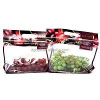 China Custom Zip Lock Plastic Bags With Vents Free Sample Anti Fog Fresh Fruits Vegetables Packaging Pouch for sale