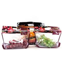 China Custom Zip Lock Plastic Bags With Vents Free Sample Anti Fog Fresh Fruits Vegetables Packaging Pouch for sale