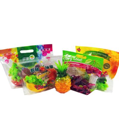 China Custom Printing Moisture Proof Gravure Printing Plastic Grape Bag and Grape Pouch Bag for Agriculture for sale