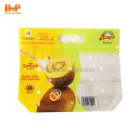 China Custom Printed Fruit Plastic Bag Recyclable Stand up Pouch Kiwi Fruit Cherry Vegetable Food Packaging Bags for sale